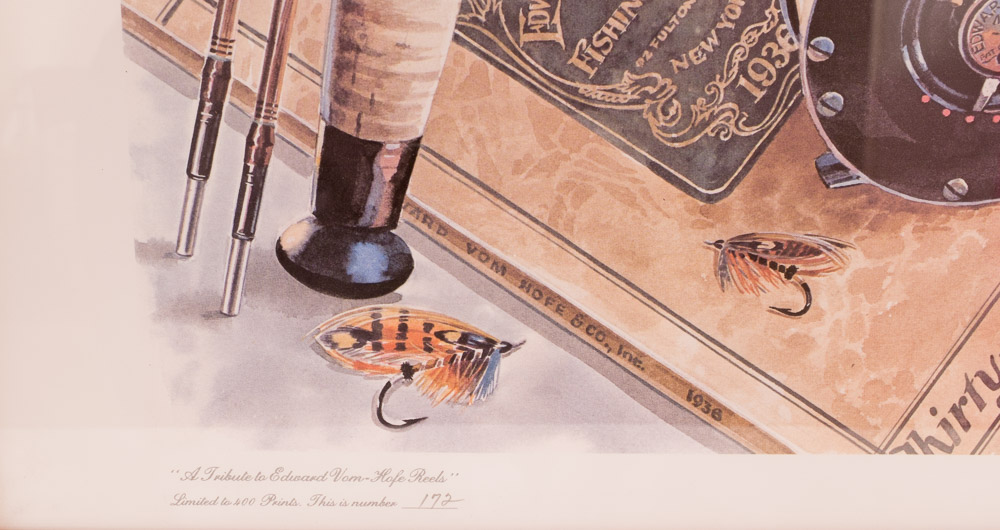 Arthur Taylor Lithograph “A tribute to Edward vom Hofe reels” – www ...